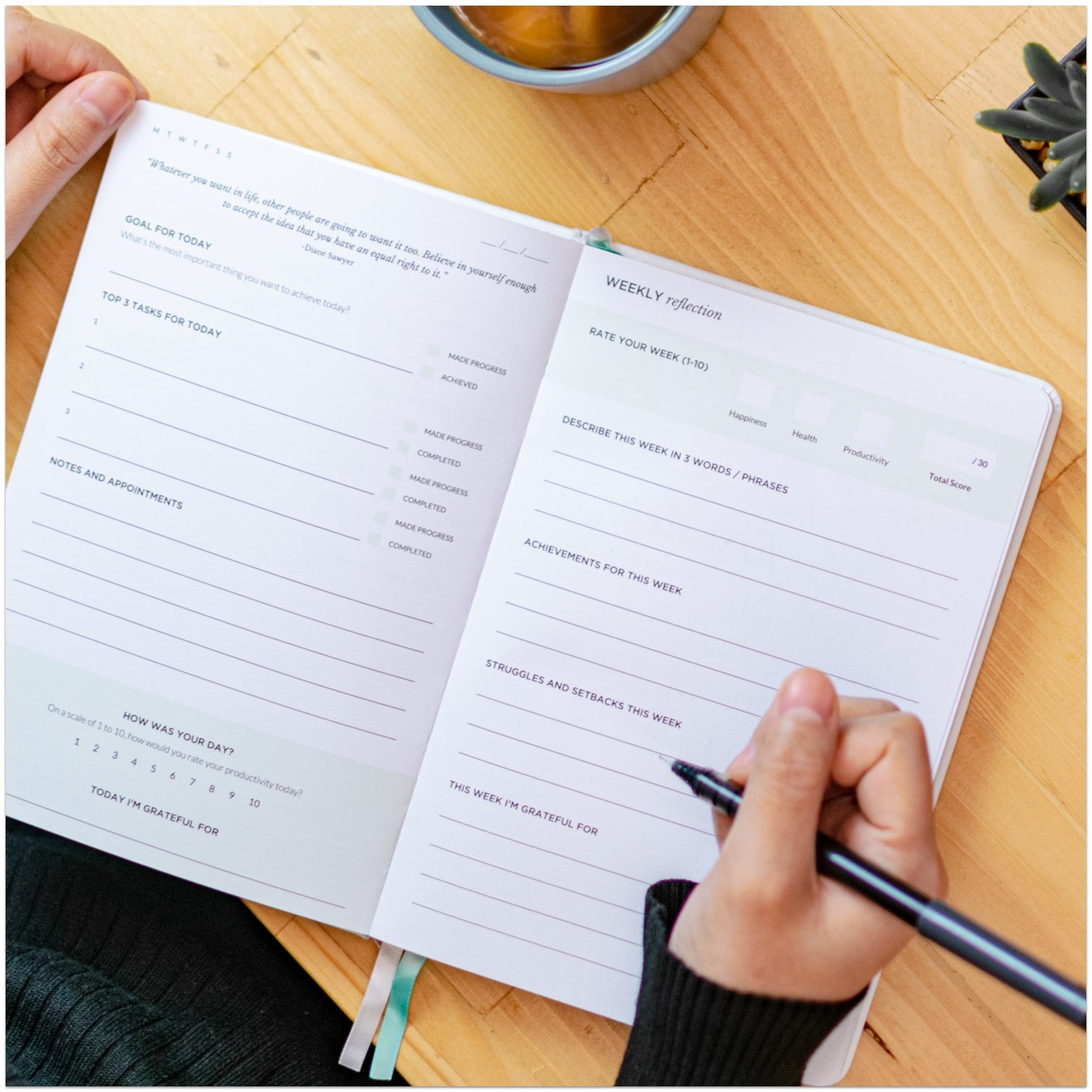 First Step Planner - Beat Procrastination, Set Your Priorities ...