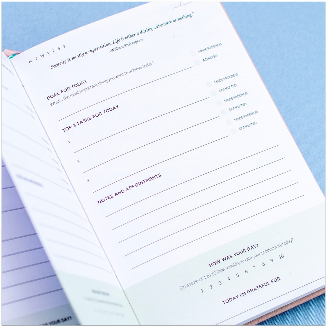 First Step Planner - Beat Procrastination, Set Your Priorities ...